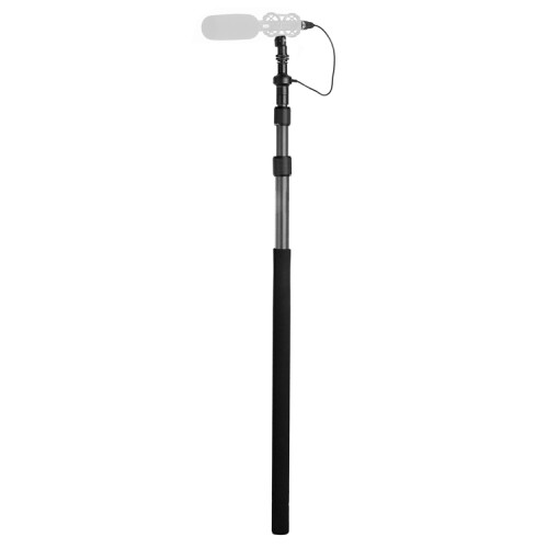 BOYA BY PB25 Carbon Fiber Foldable Microphone Boompoles with Internal ...