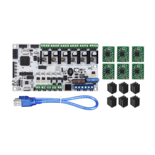 Upgraded 12V Rumba Plus Integrated Mainboard Control Board With 6xA4988 ...