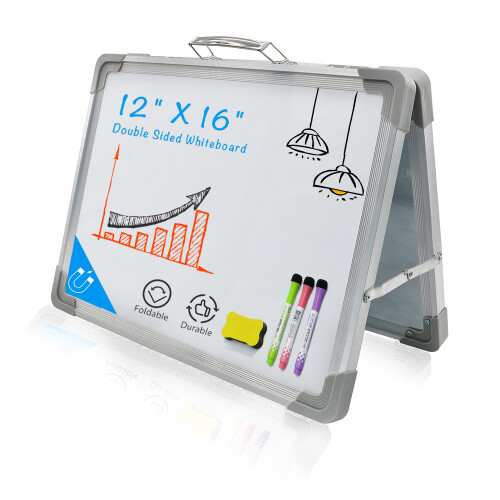 Mini White Wipe Board Double Sided Whiteboard Planner Reminder with ...