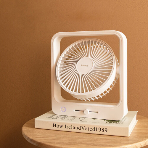 Baseus USB Fan Shaking Mini USB Fan Portable 3 Speed Super Mute Cooler ...