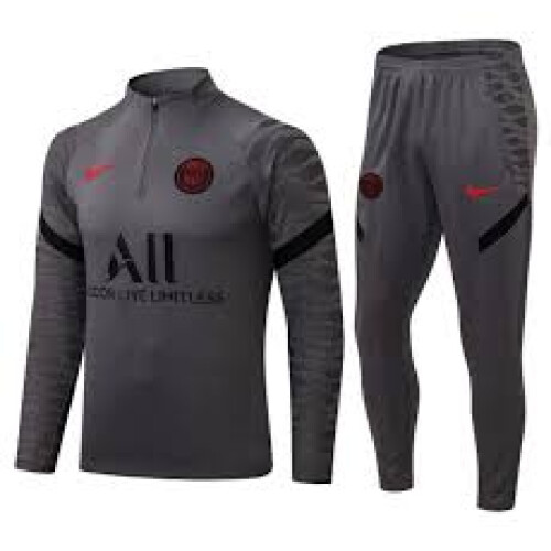 (Small, Grey And Red) PSG TRACKSUITS on OnBuy