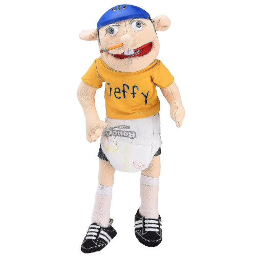 New Jeffy Hat Hand Puppet Jeffy Plush Cosplay Toy Game Stuffed Doll ...