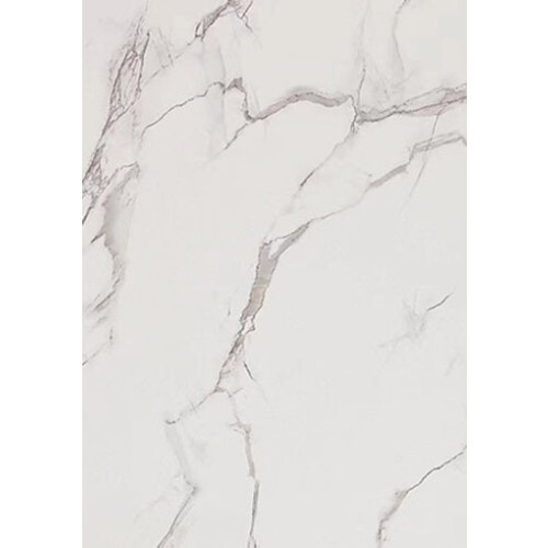 (White Gloss Marble Sample) Shower Panel 1000mm Wide x 2.4m Wet Wall ...