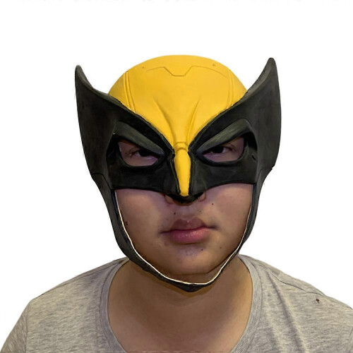 (B) Wolverine Mask Halloween Party Cosplay Carnival Superhero Adults ...