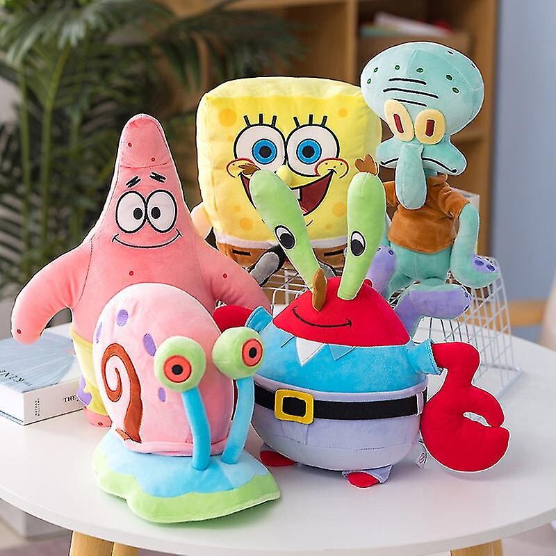(Gary the Snail, 30-38 cm doll) Spongebob Dolls Patrick Star Plush Toys ...