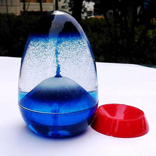 Liquid Timer Sensory Toy Cute Egg-shaped Funny Volcano Design Small ...