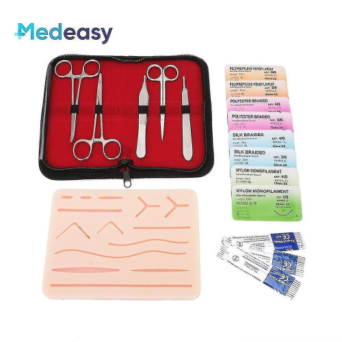 (suture kit 1) Medical Students Suture Practice Kit Surgical Training ...