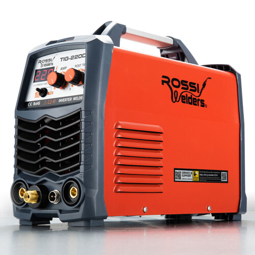 Rossi 220 Amp Tig Welder Portable Gtaw Stick Gas Tungsten Arc Mma Inverter Welding Machine 15A ...