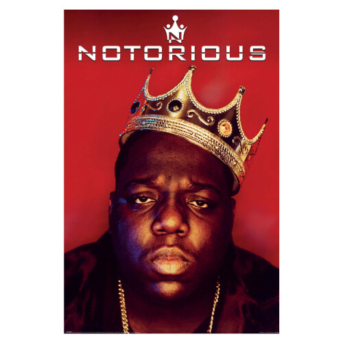Biggie Smalls Notorious Crown Maxi Poster on OnBuy