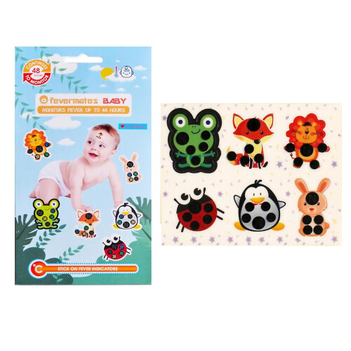 Continuously Fever Temperature Monitoring Stickers Kids Temperature ...