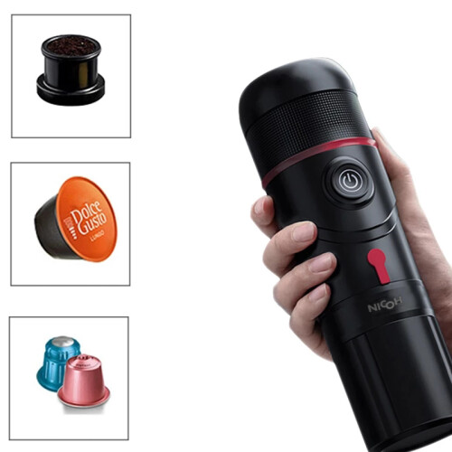 NICOH DC12V Portable Vehicle Coffee Machine Car Expresso Maker ...