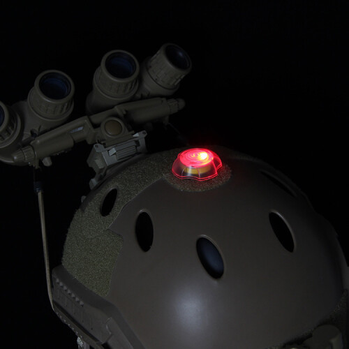 XANES Tactical Helmet Signal Lamp 2 Modes Waterproof Military Safety ...