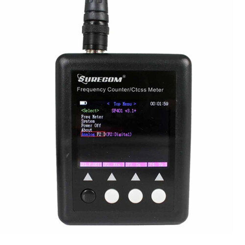 SURECOM SF401 Frequency Meter Plus Frequency Counter 27MHz-3000MHz ...