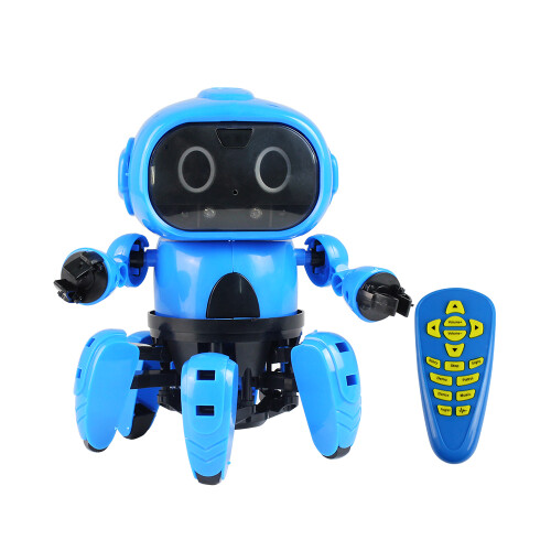 Upgraded MoFun-963 DIY 6-Legged RC Robot Infrared Obstacle Avoidance ...