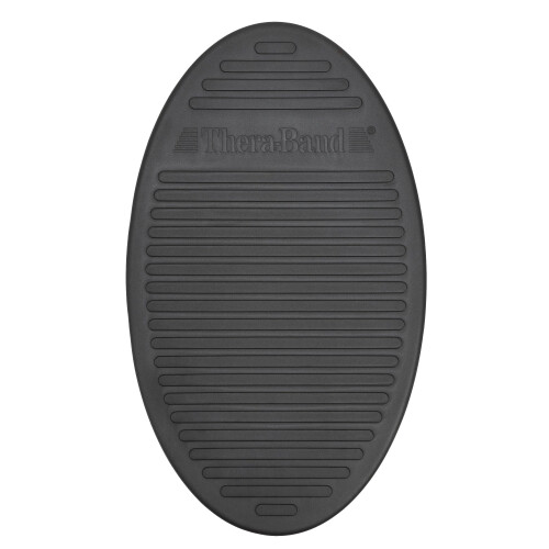 TheraBand Stability Trainer Pad, Advanced Level Black Inflatable Pad ...