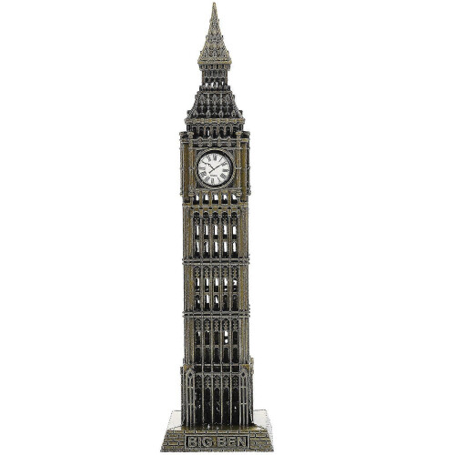 Big Ben Clock Tower Statue Big Ben Landmarks Figurine Metal Statues ...