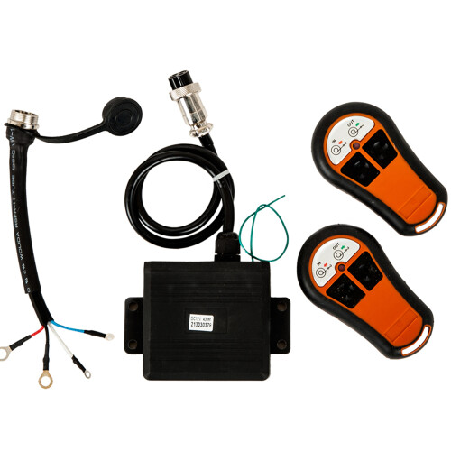 WINCHMAX Wireless Winch Remote Control 12v. Twin handset, Waterproof ...