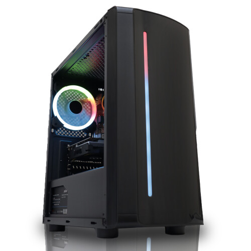 Gaming PC Intel i3 14100F 16GB DDR4 6GB RTX 3050 1TB M.2 Windows 11 on ...