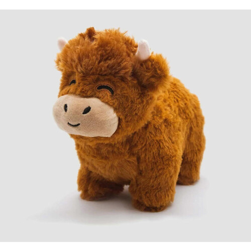 (yak boxed) Adopt a Highland Cow Plush, Cute Cow Stuffed Animal Fluffy ...