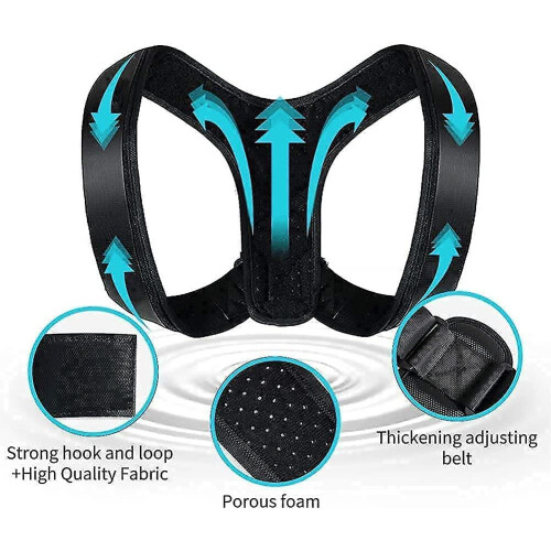 Posture Corrector for Women And Man Adjustable Back Posture Corrector ...