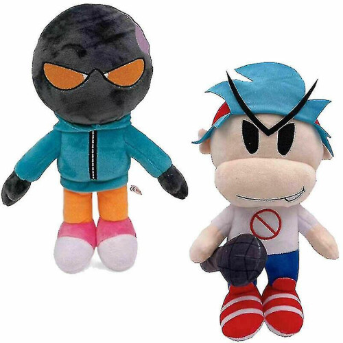 (AB) Skid And Pump Friday Night Funkin Plush Soft Stuffed Dolls For ...