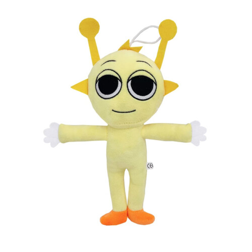 (Yellow) Sprunki Plush Toy Sprunki Game Plushies Stuffed Doll Kids ...