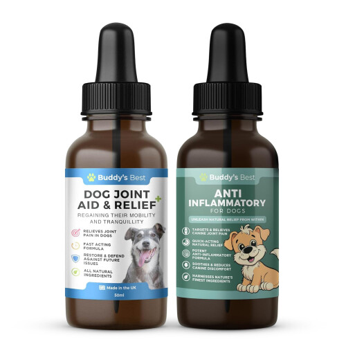 Complete Joint Care Bundle for Dogs | Dog Joint Aid & Relief Plus and ...
