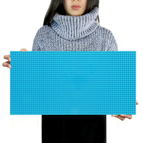 (Light blue) 32*64 Dots Classic Building Blocks Base Plate, Children's ...