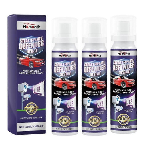 (3pcs) Invisible Defender Spray Vehicle Clear Coat Long Lasting ...