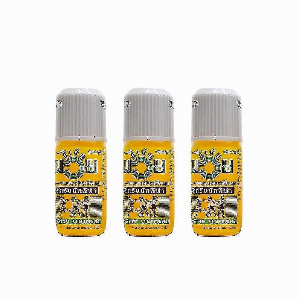 (30mlx3bottles) Thailand Muay Tiger Balm Relieve Muscle Pain Oil Relax ...