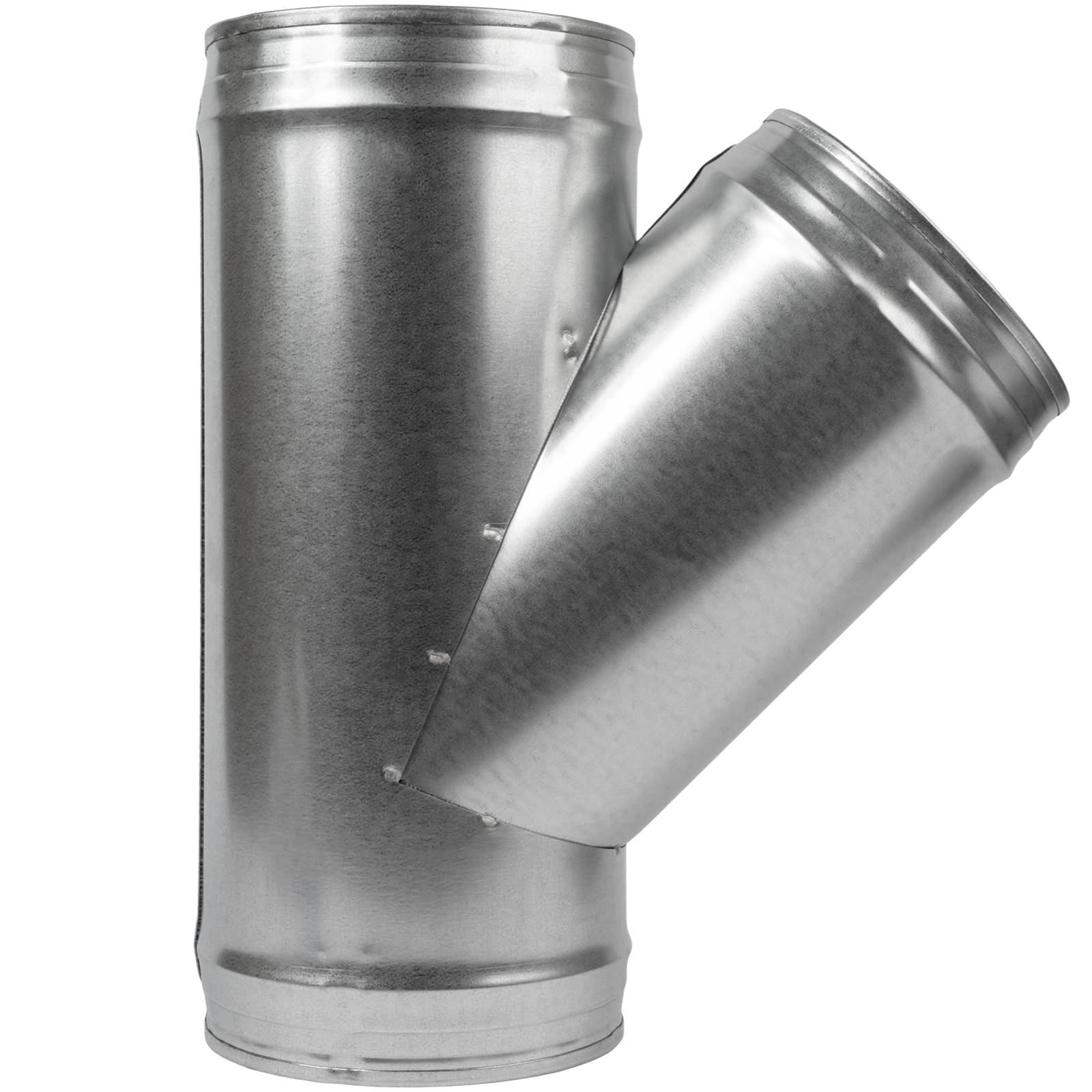 6'' Inch Duct Splitter to 45 Degree 6"" Inch Branch for Exhaust Fan ...