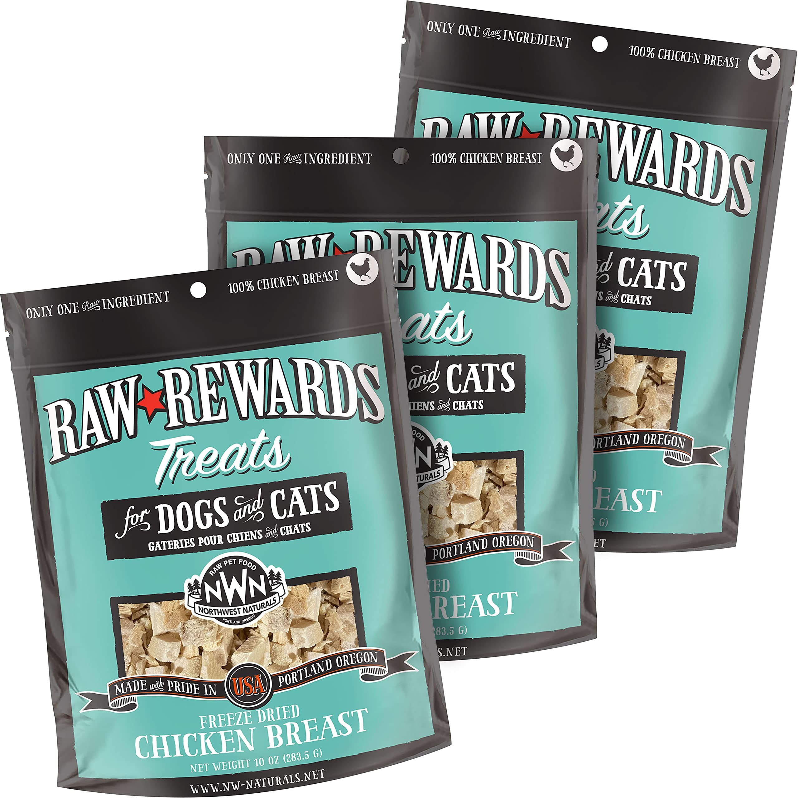 Northwest Naturals Raw Rewards Freeze-Dried Treats for Dogs and Cats ...
