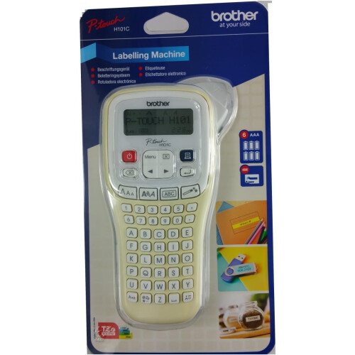 Brother P-Touch H101C Handheld Labelling Print Machine System + Tape ...