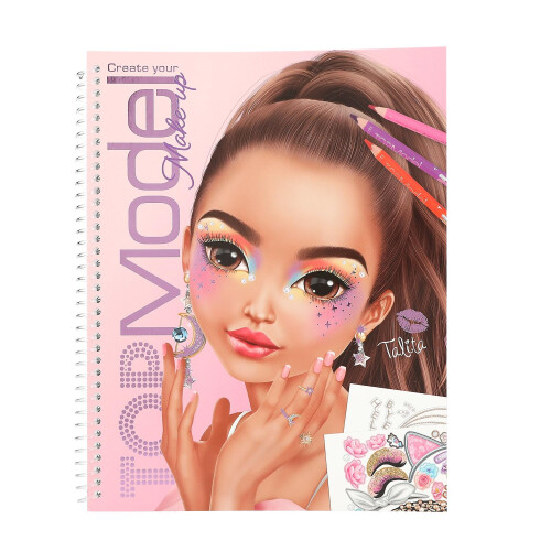 Depesche 13144 TOPModel Make-up Colouring Book with 20 Pages for ...