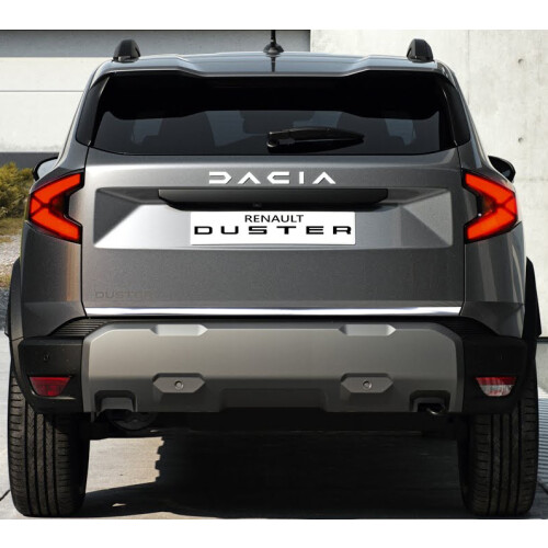 Dacia Duster III 2023+ - Chrome Trunk Trim - Tailgate Accent - Premium ...