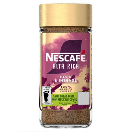 Nescafe Alta Rica Instant Coffee, 100% Arabica Coffee, Dark Roasted Premium Instant Coffee, 190g ...