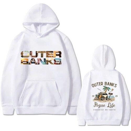 (12, 2XL) Outer Banks Paradise on Earth Hoodies TV-show Streetwear ...