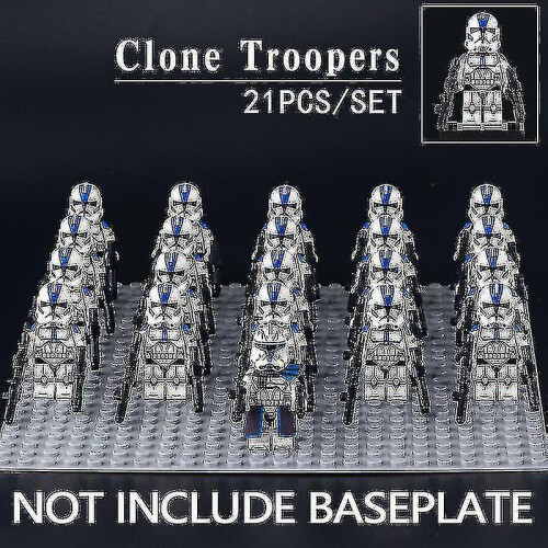 501st Legion Clone Trooper Army Set Mini Captain Rex Jesse And Echo ...