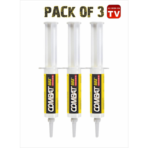 Combat Max Roach Gel |Powerful Cockroach Control | Fast and Effective Roach Elimination 10g ...