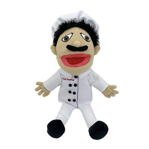 (E) Plush Hat Game Toy Boy Girl Cartoon Hand Puppet Plushie Doll Talk ...
