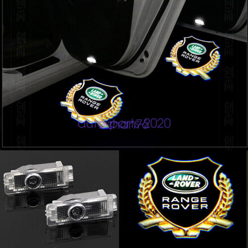 2X Car LED Door Puddle Welcome Courtesy Shadow Lights For Land Rover ...