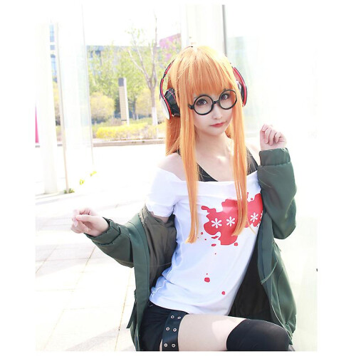 (Full Set 1, S) Game Persona 5 Futaba Sakura Cosplay Costume Women ...