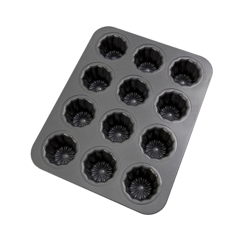 Canele-Form mit 12 Mulden zum Backen im Ofen, Puddingformen on OnBuy