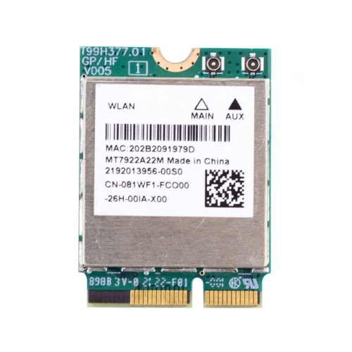 LLhappy-WiFi 6E MT7922 M.2 Wireless Card 5374Mbps Bluetooth 5.2 Network Adapter 802.11ax 2.4G/5G ...