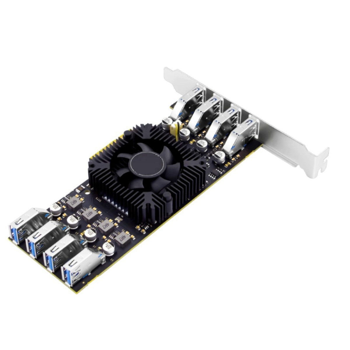 LLhappy-USB3.2 PCI Express Adapter PCI-E to 8 Port USB 3.2 Expansion ...