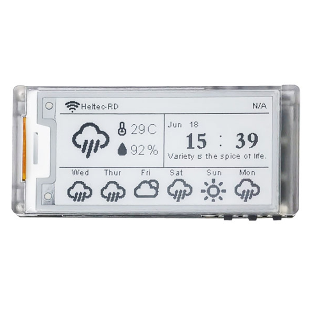2,13 inch E-Ink-scherm Meshtastic LoRa voor Esp32 E-Paper Monitor ...