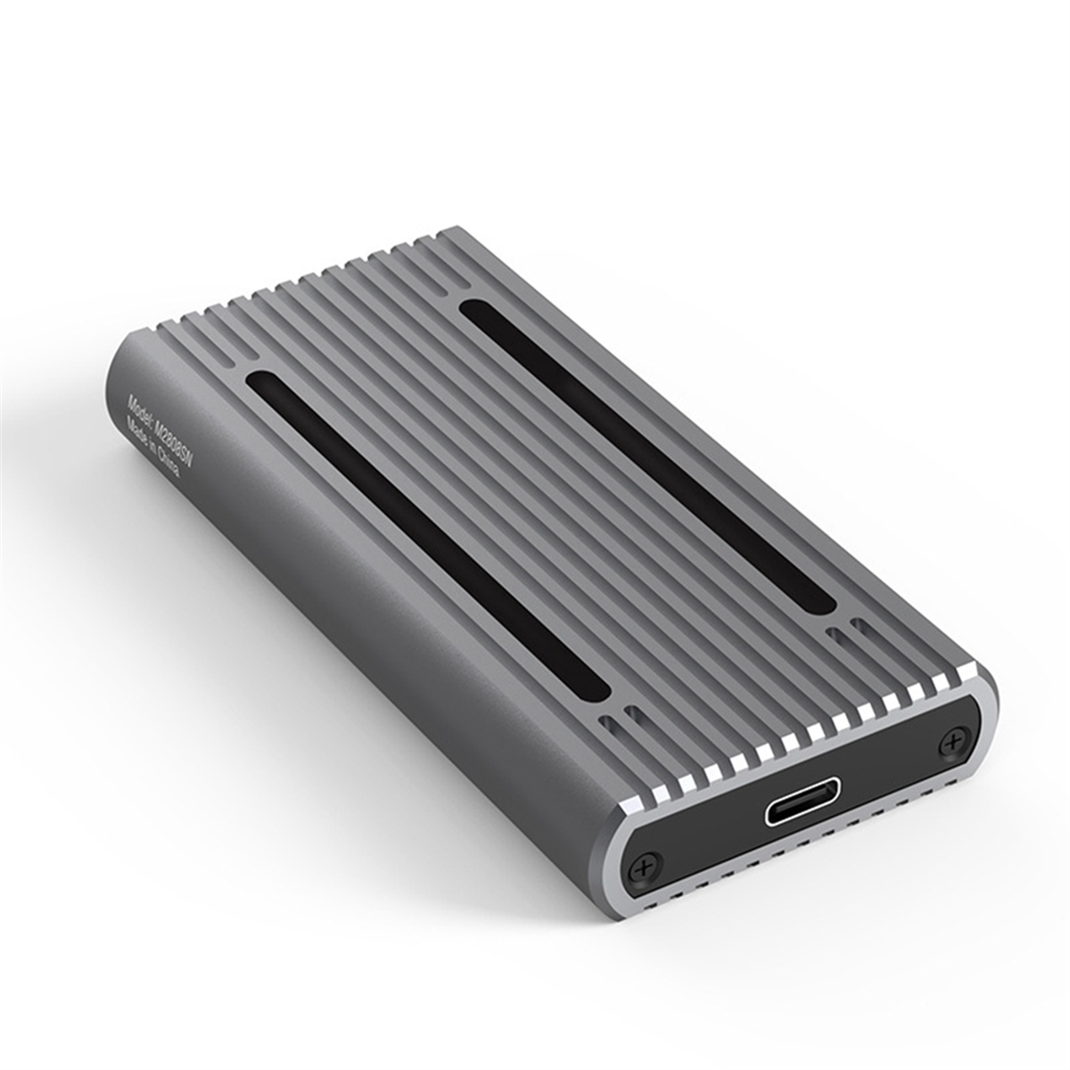 LLhappy-RGB Dual Protocol M.2 Hard Drive Enclosure Nvme/Ngff Universal ...