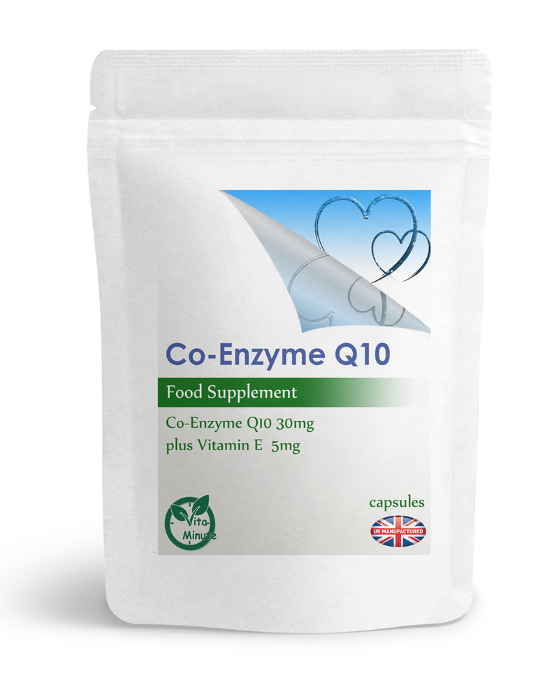 100 Capsules CoEnzyme Q10 30mg & Vitamin E, Cardiovascular Endocrine on ...