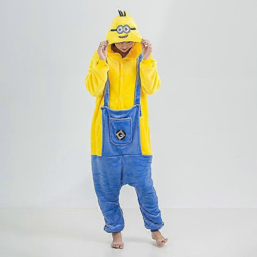 (Kids 110) Minions Onesie Unisex Adults Cosplay Costume Animal Pajama ...