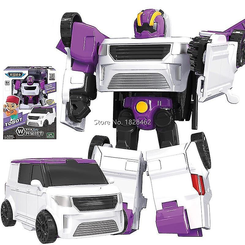 (With Color Box W) Mini Tobot Transformation Robot Toys Korea Cartoon ...